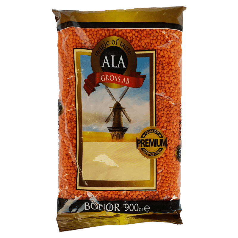 Rode Linzen Ala 900g - Alla Marca Food